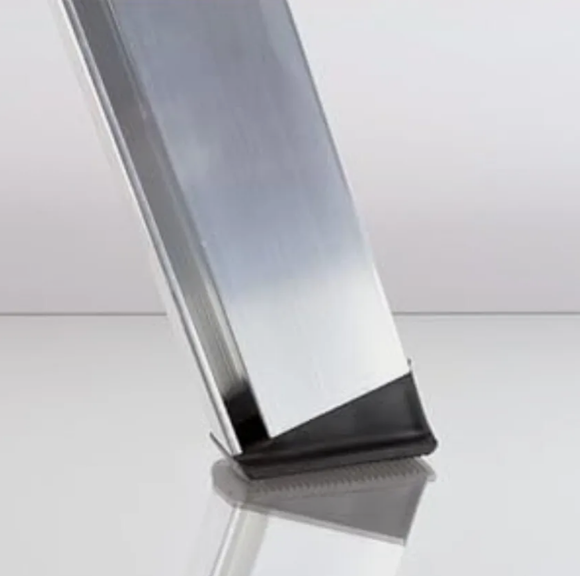 WAKU Little Jumbo 2-Step Folding Step Stool, 47cm Top Step, Stainless | Simply Hike UK