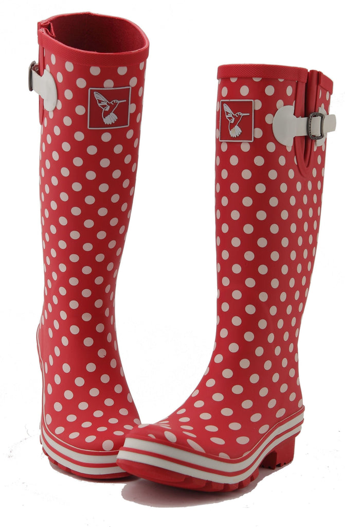 Evercreatures Polka Tall Wellies | Simply Hike UK